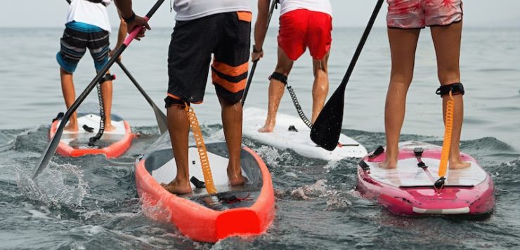 Le Paddle : le sport de l’été par excellence fait de plus en plus d’adeptes